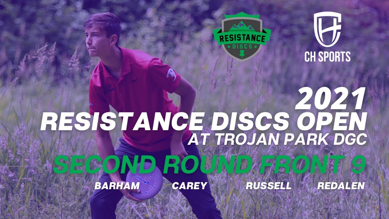 2021 Resistance Discs Open | Round 2 Front 9 | Barham, Carey, Redalen ...
