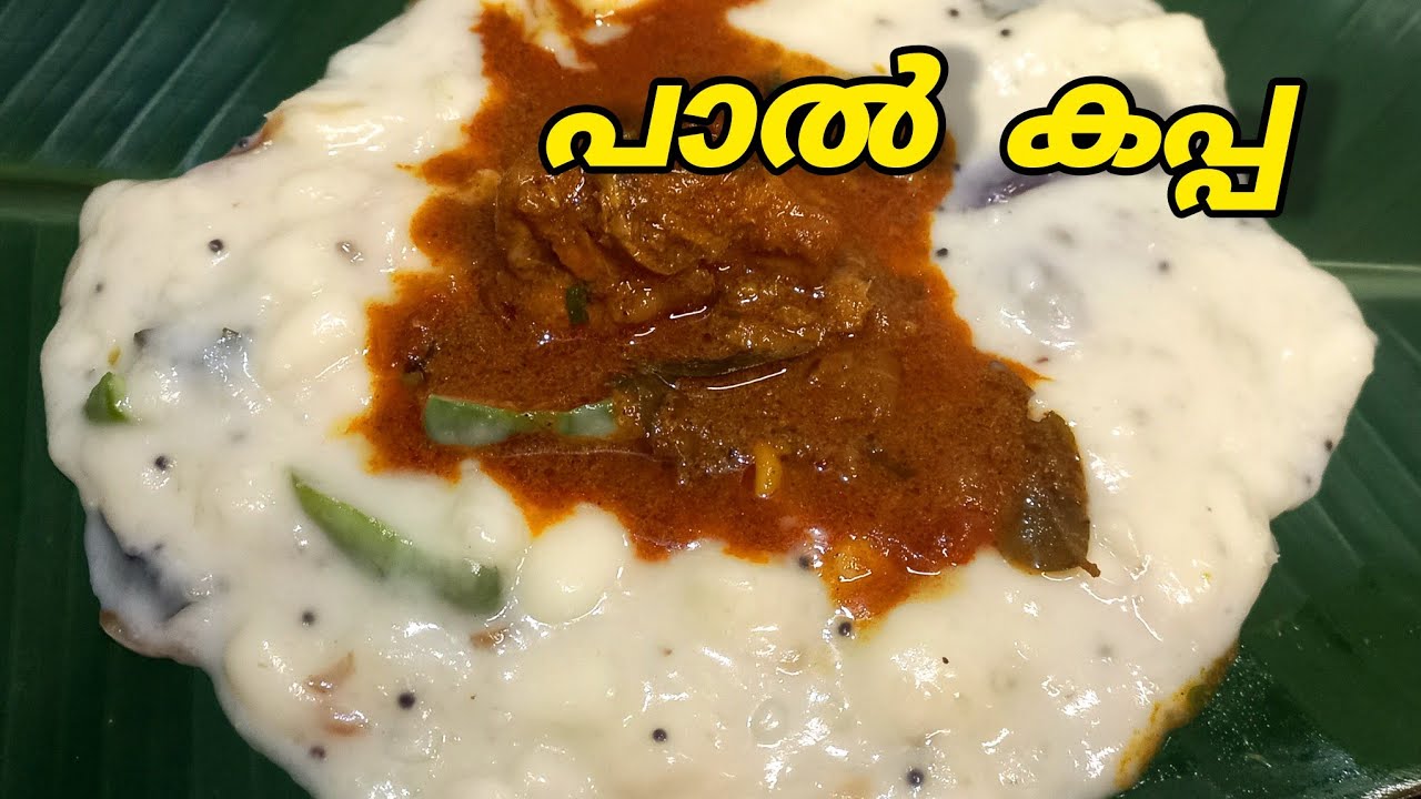 paal kappa recipe | പാൽകപ്പ വളരെ എളുപ്പത്തിൽ തയ്യാറാക്കാം | paal kappa ...