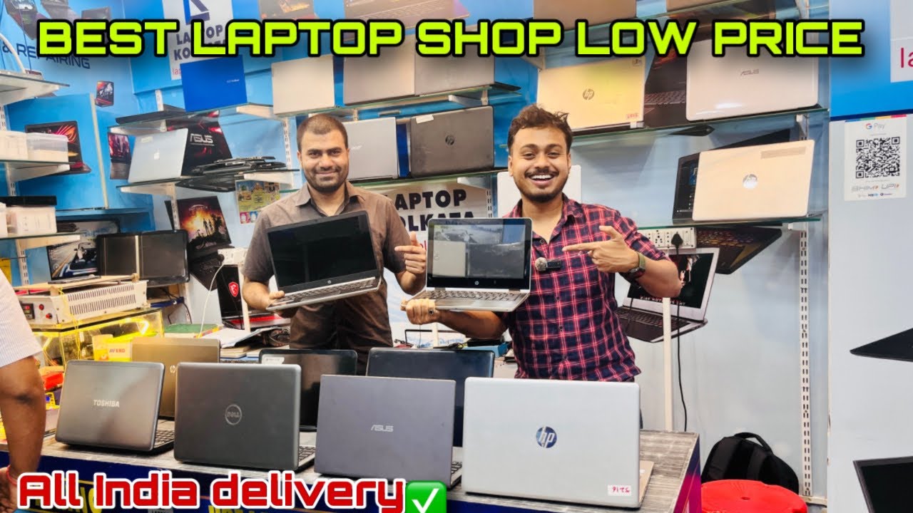 Cheapest Used Laptop Shop in Kolkata | Second Hand Laptops | Kolkata Laptop Market 2023 - YouTube