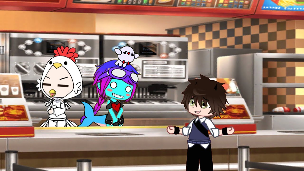 FROST VISITA EL POLLO BARRIGON / GACHA CLUB - YouTube