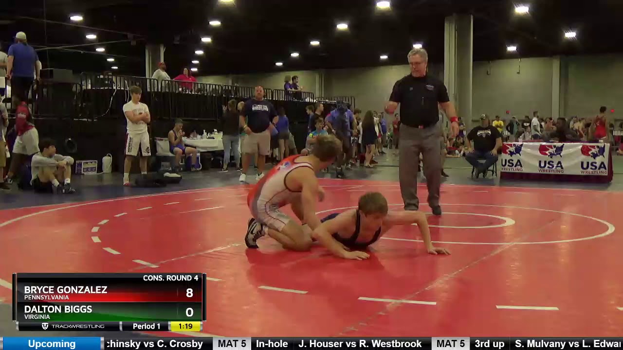 Cadet Men 145 Bryce Gonzalez Pennsylvania Vs Dalton Biggs Virginia ...