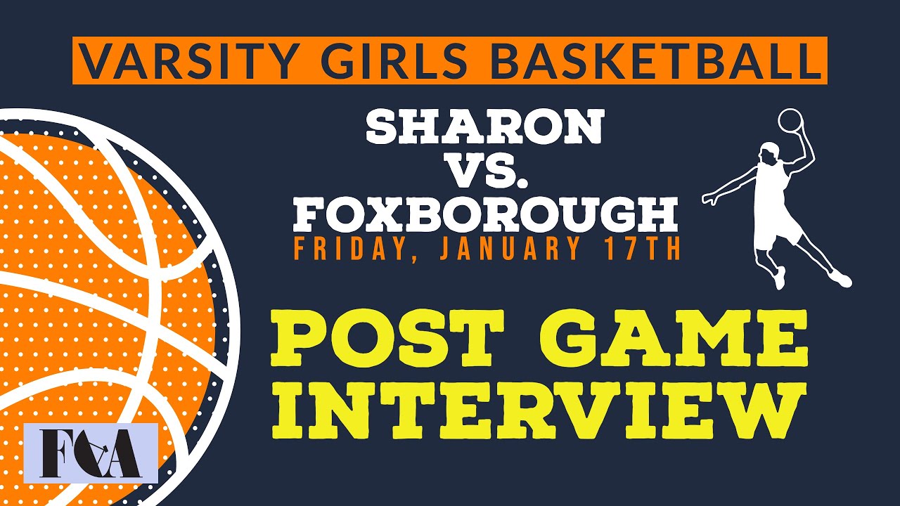 Post Game Interview - Girls Basketball vs. Sharon 1/17/20 - YouTube
