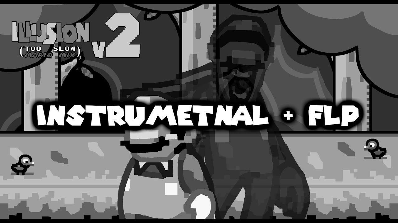 Illusion V2 - (Too Slow Mario Mix) (INSTRUMENTAL + FLP) - YouTube