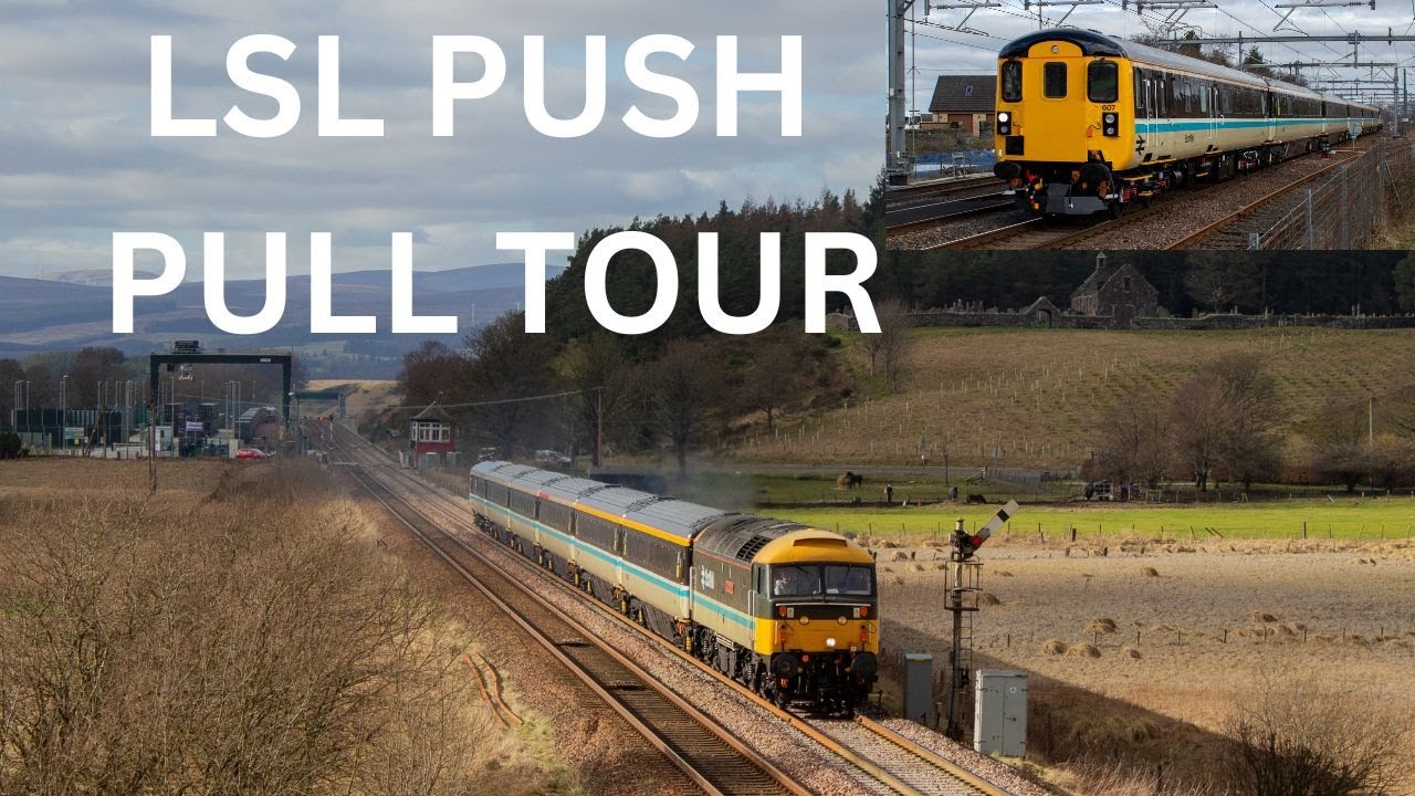 InterCity's Push Pull Scottish Tour 24th - 25/02/23 - YouTube