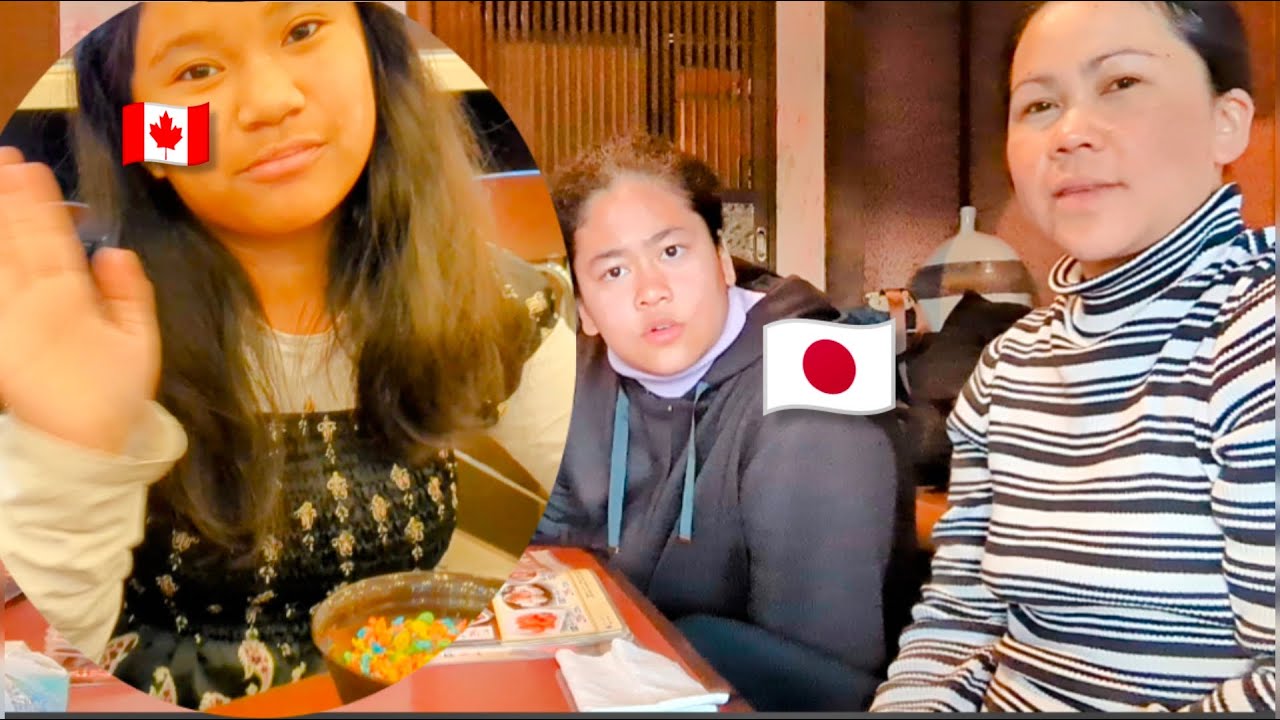 Canada 🇨🇦 Japan 🇯🇵 Siblings Reunited Day3 #familyvlog #travelvlog # ...