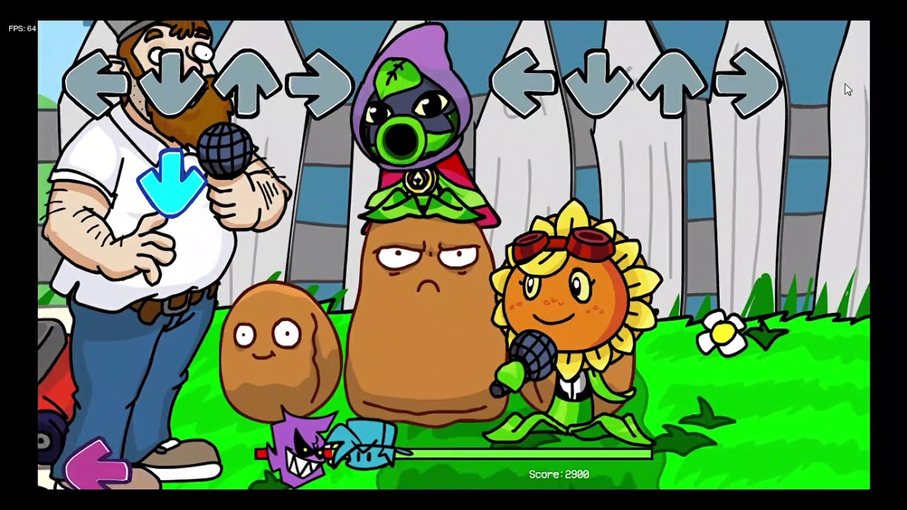 Plant's Night Funkin!!! (FNF X PVZ MOD) - YouTube