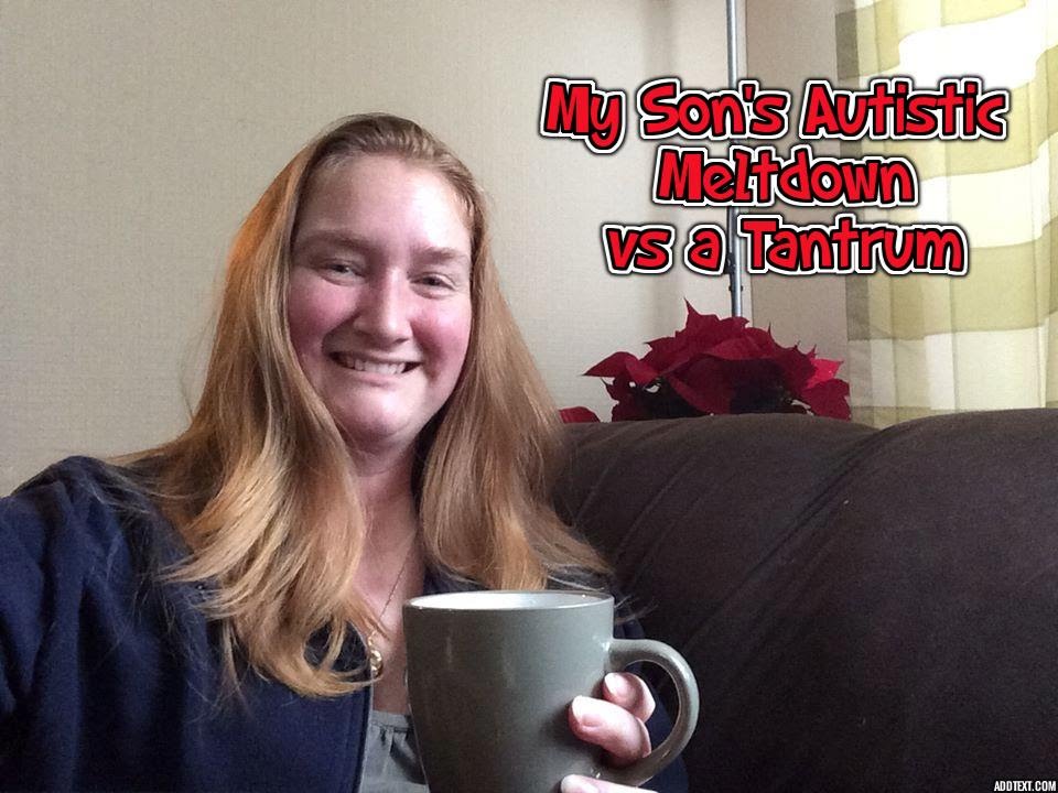 My Son's Autistic Meltdown vs a Tantrum - YouTube