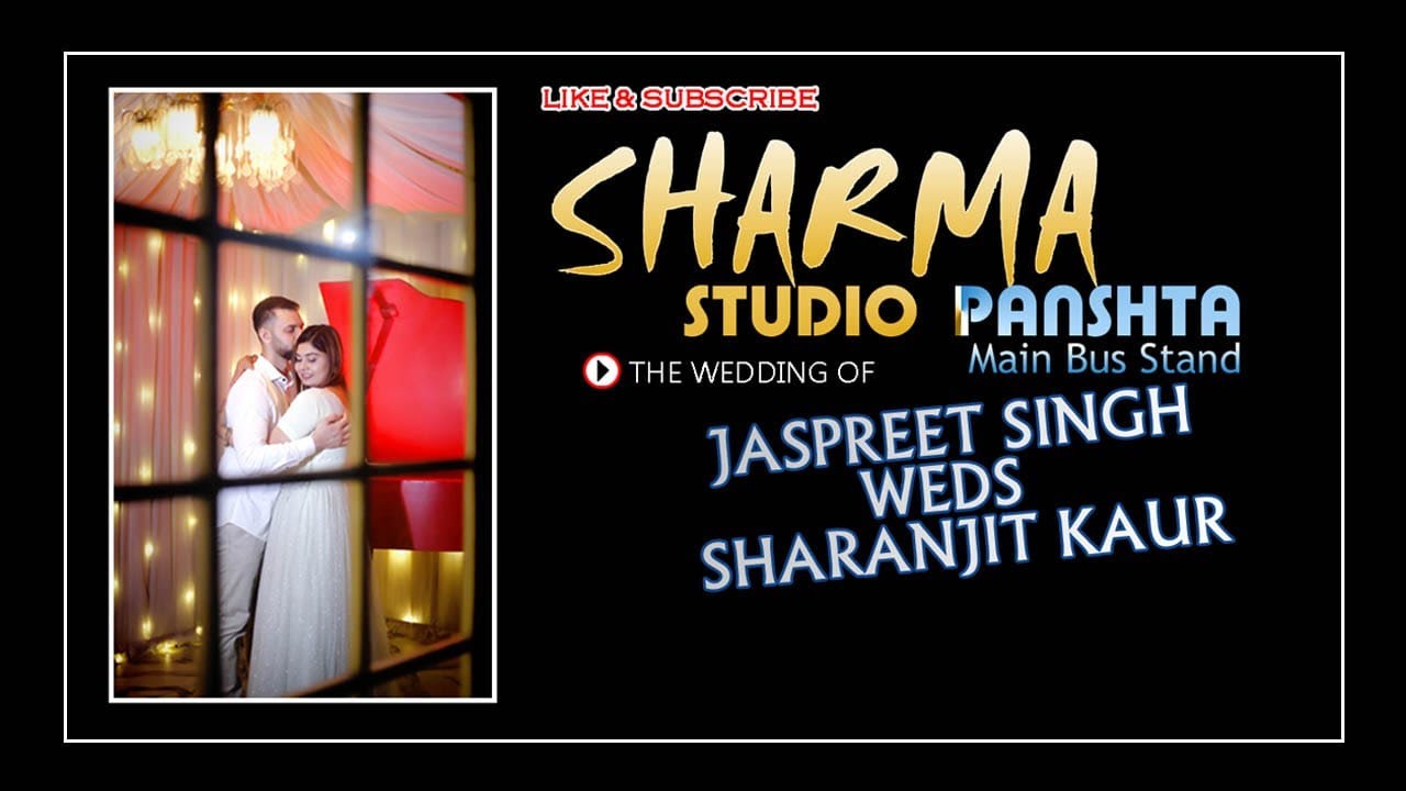 LIVE WEDDING CEREMONY #JASPREET SINGH WEDS SHARANJIT KAUR#LIVE CON:-SHARMA STUDIO PANSHTA ...