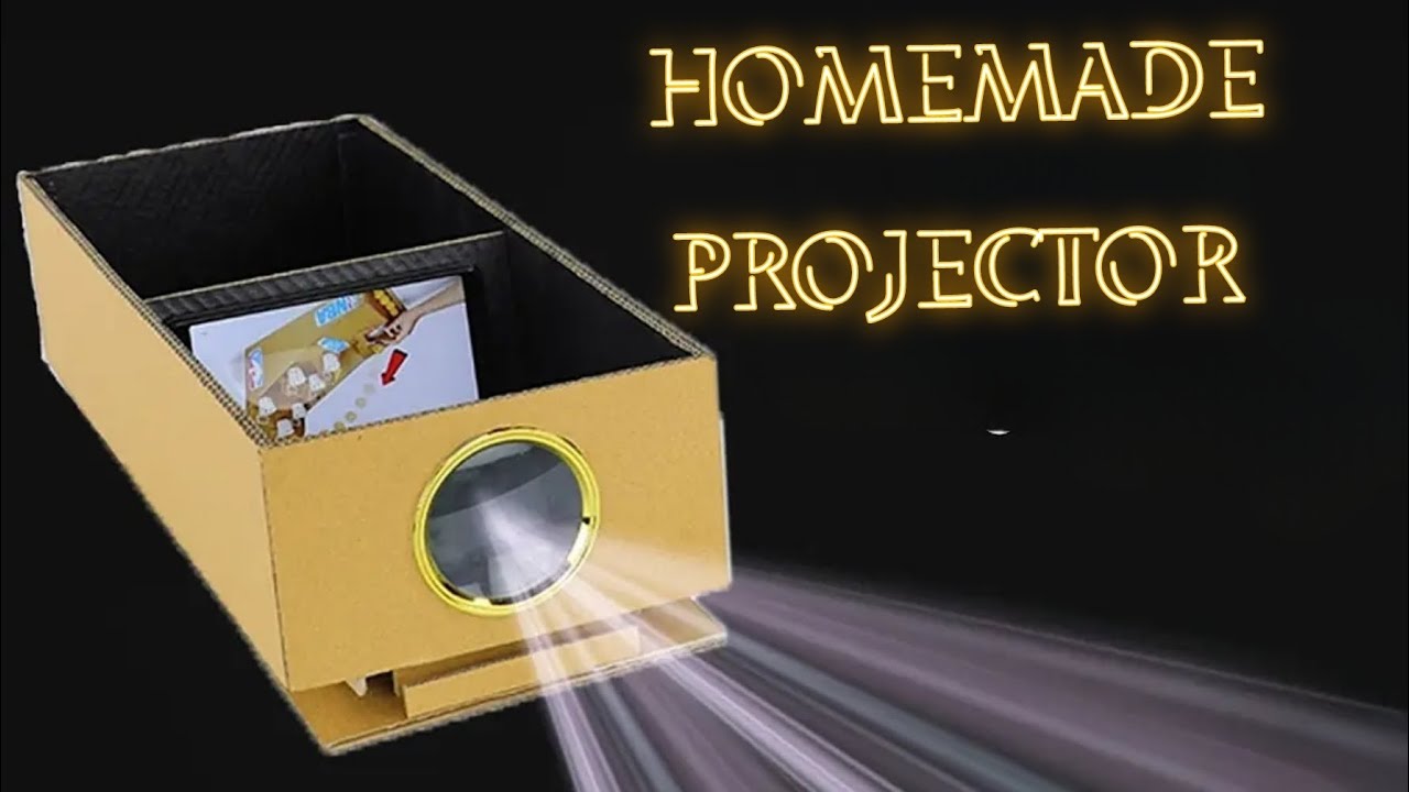 How To Make Projector At Home From Shoe Box #projector #homemade #diy # ...