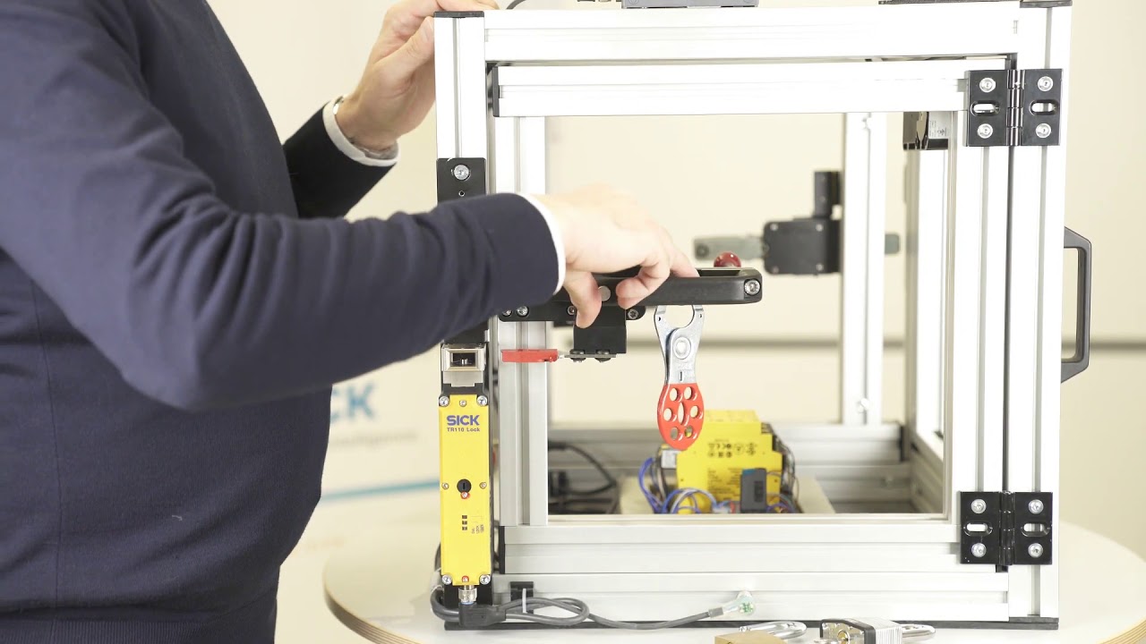 SICK - Safety Switch Accessory MB1 Explained - Lock with padlock ...