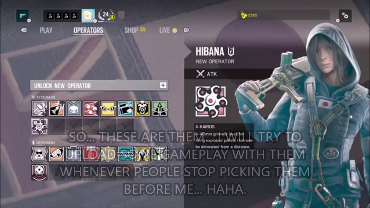 Rainbow Six: Siege Operation Red Crow (NEW OPERATORS/ LOADOUTS) - YouTube