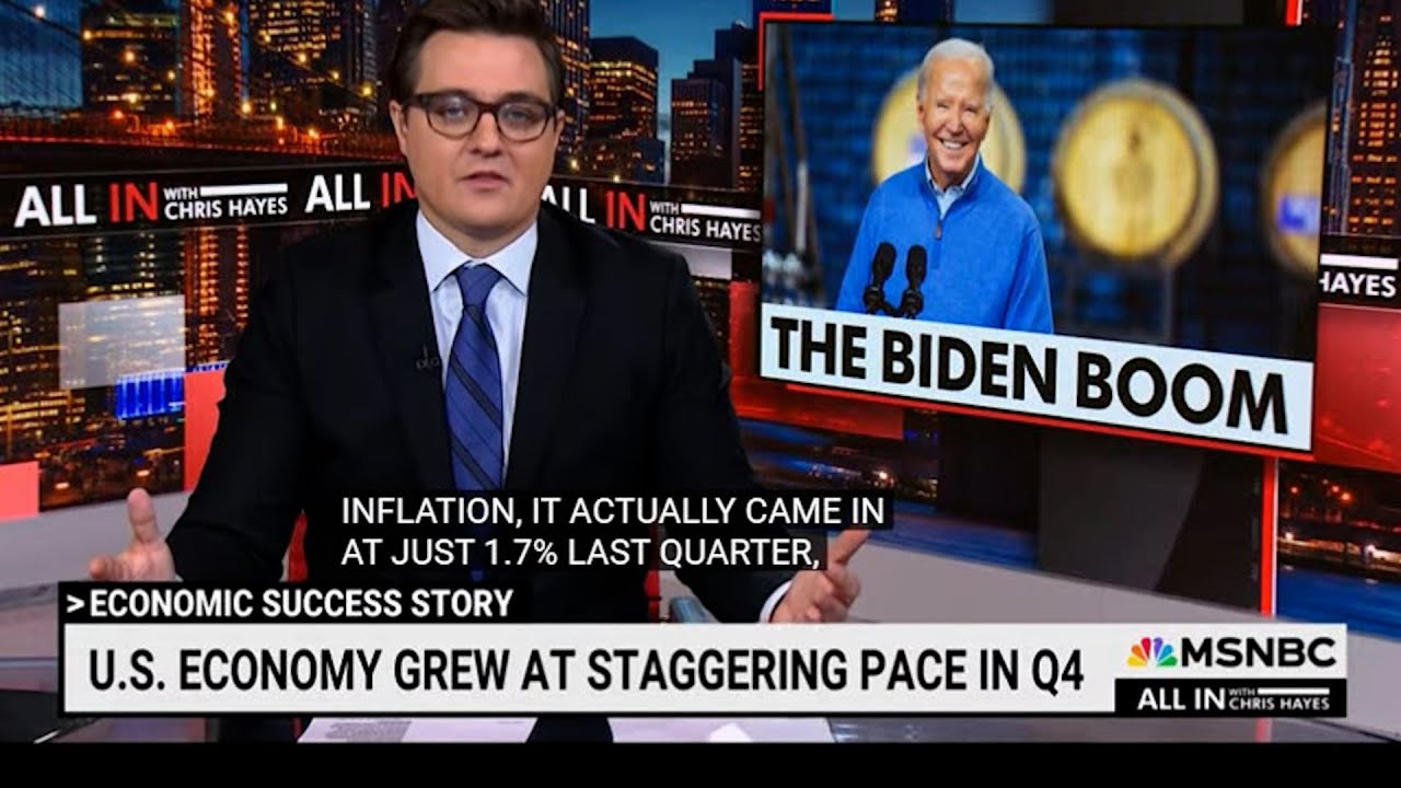 Chris Hayes highlights Biden's economic successes and Fox News ...