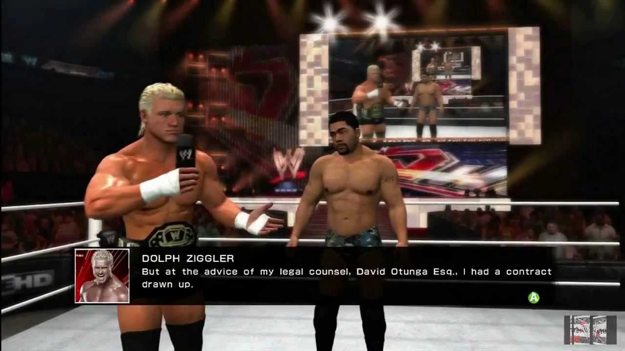 WWE 12 - Zack Ryder vs The U.S Part 1 - YouTube