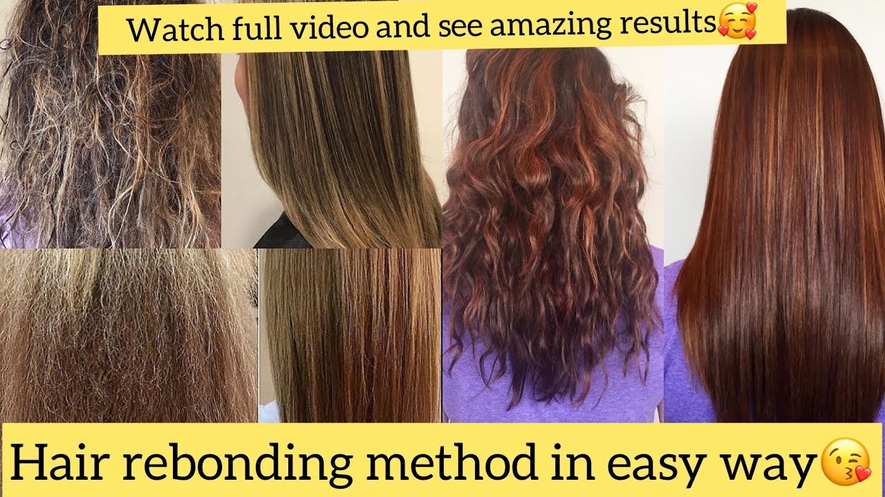 Rebounding | Hair Rebounding | Hair Straightening | Hair Rebounding ...