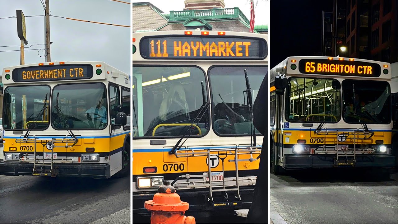 MBTA Bus Action: Comparison Review - New Flyer D40LF #0700 ~ Before ...