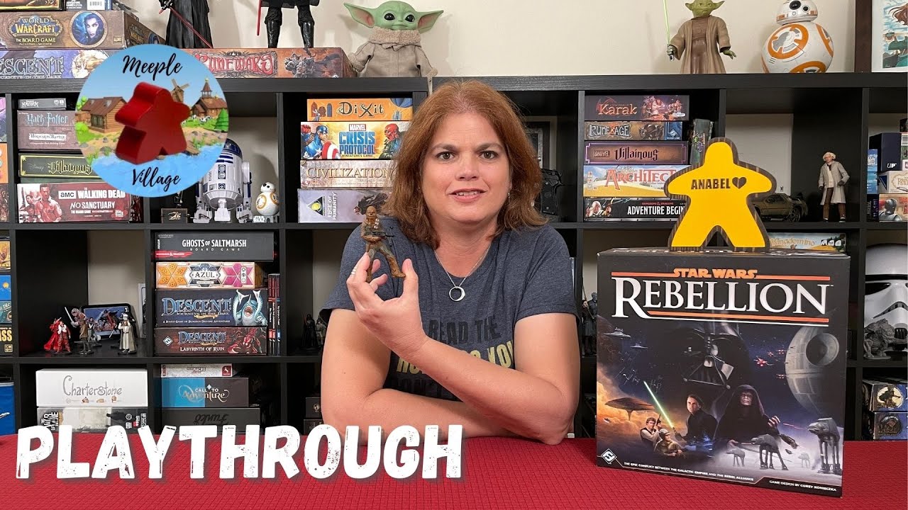 Star Wars Rebellion Board Game Full Playthrough - YouTube