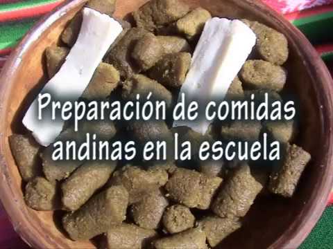 COMIDA AYMARA EN LA ESCUELA - YouTube