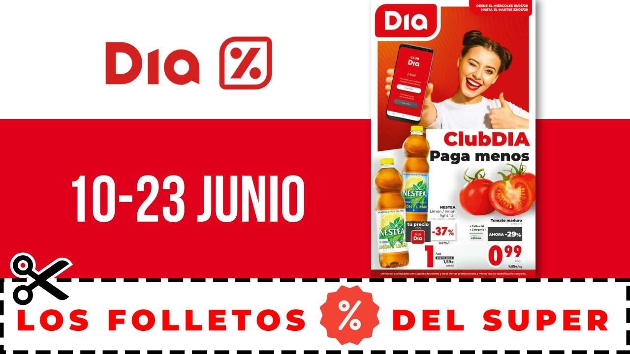 SUPERMERCADO DIA FOLLETO OFERTAS DIA 10 AL 23 JUNIO 2020 - YouTube