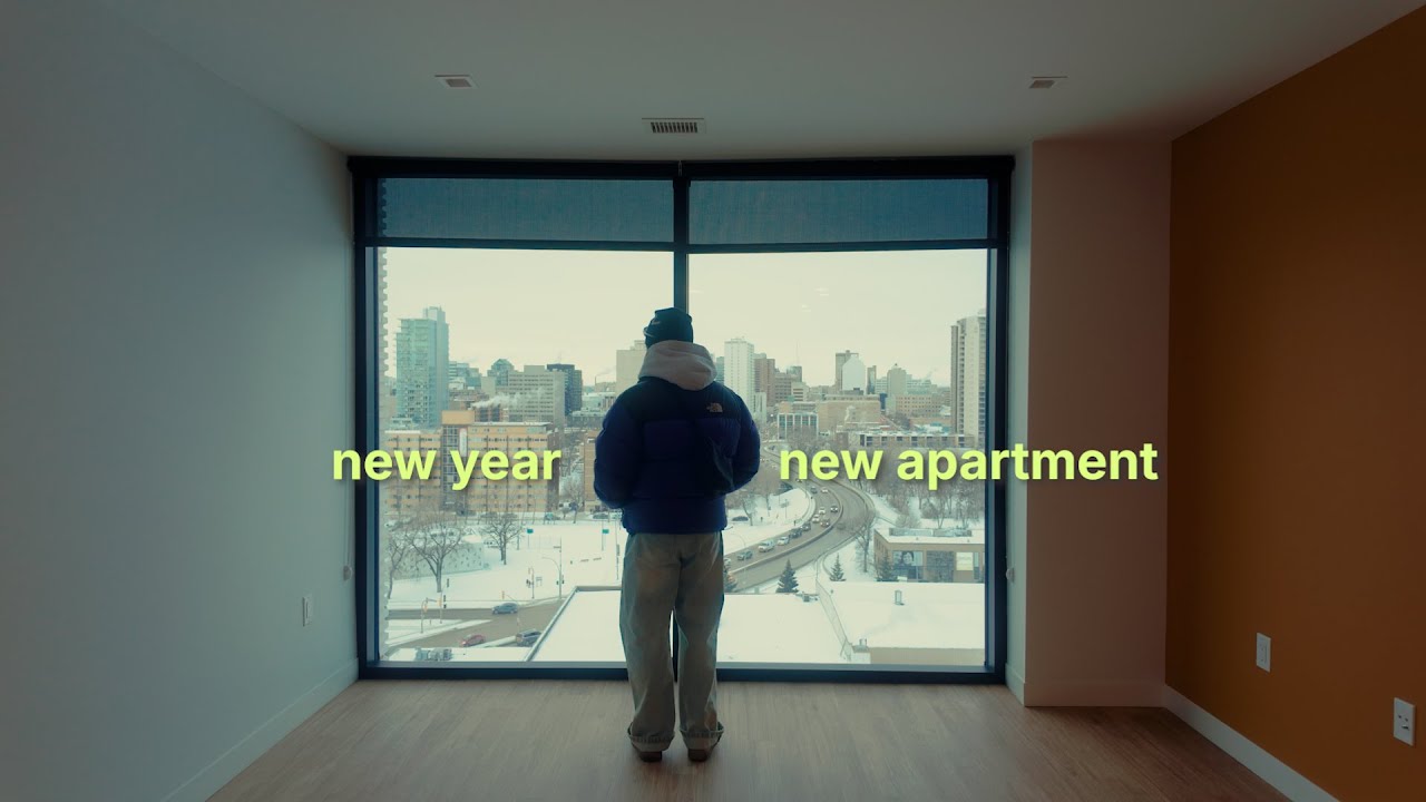 new year, new apartment (and simple resolutions for 2025) - YouTube