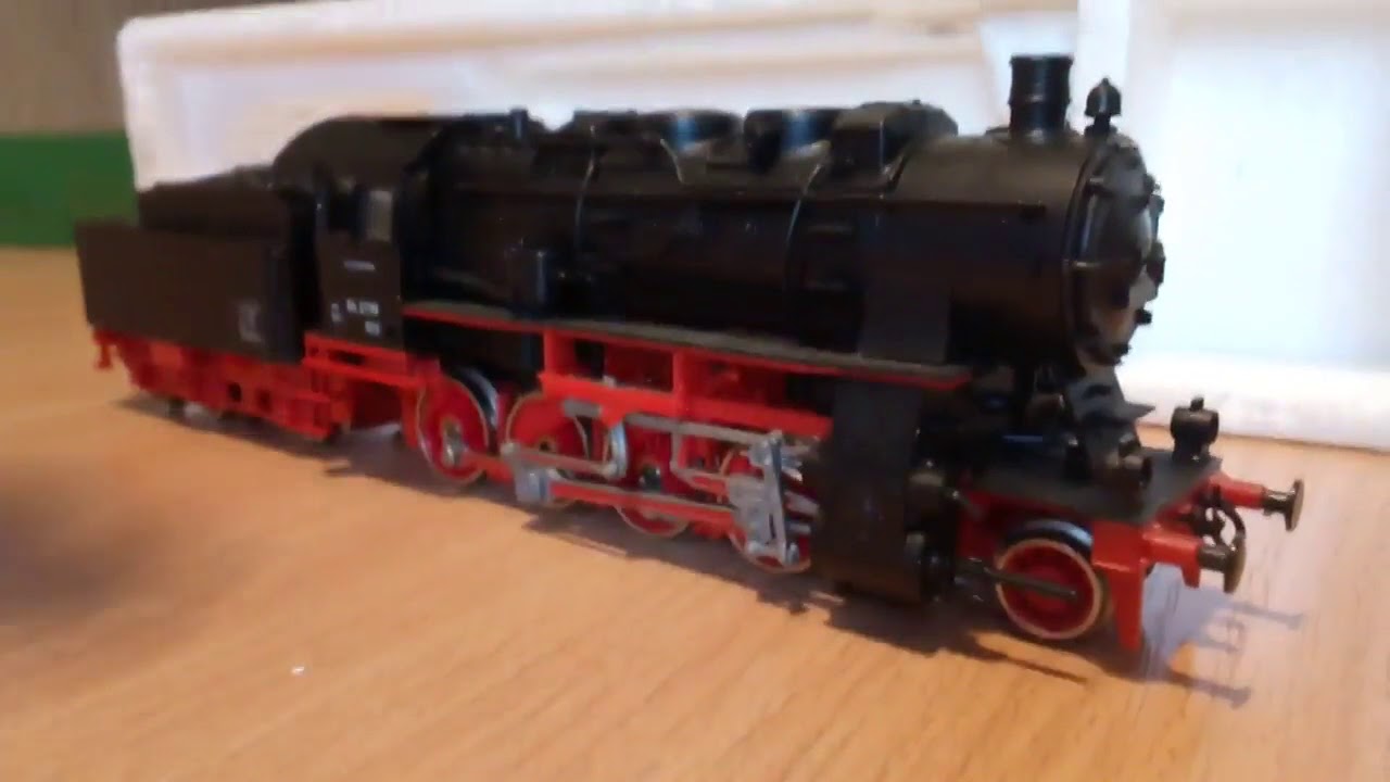 BR56 - паровоз Piko, обзор. - YouTube