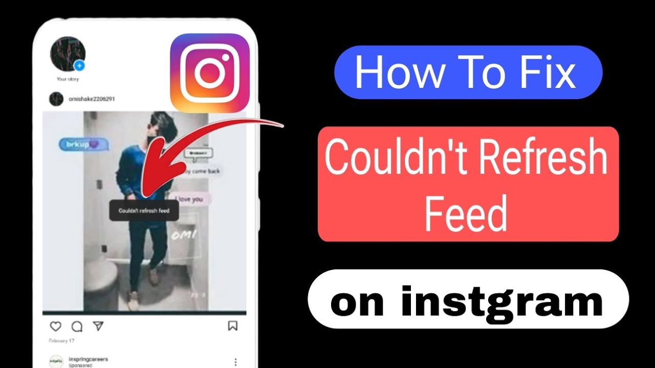 How To Fix Couldn't Refresh Feed On Instagram 2024 | Couldn't Refresh ...