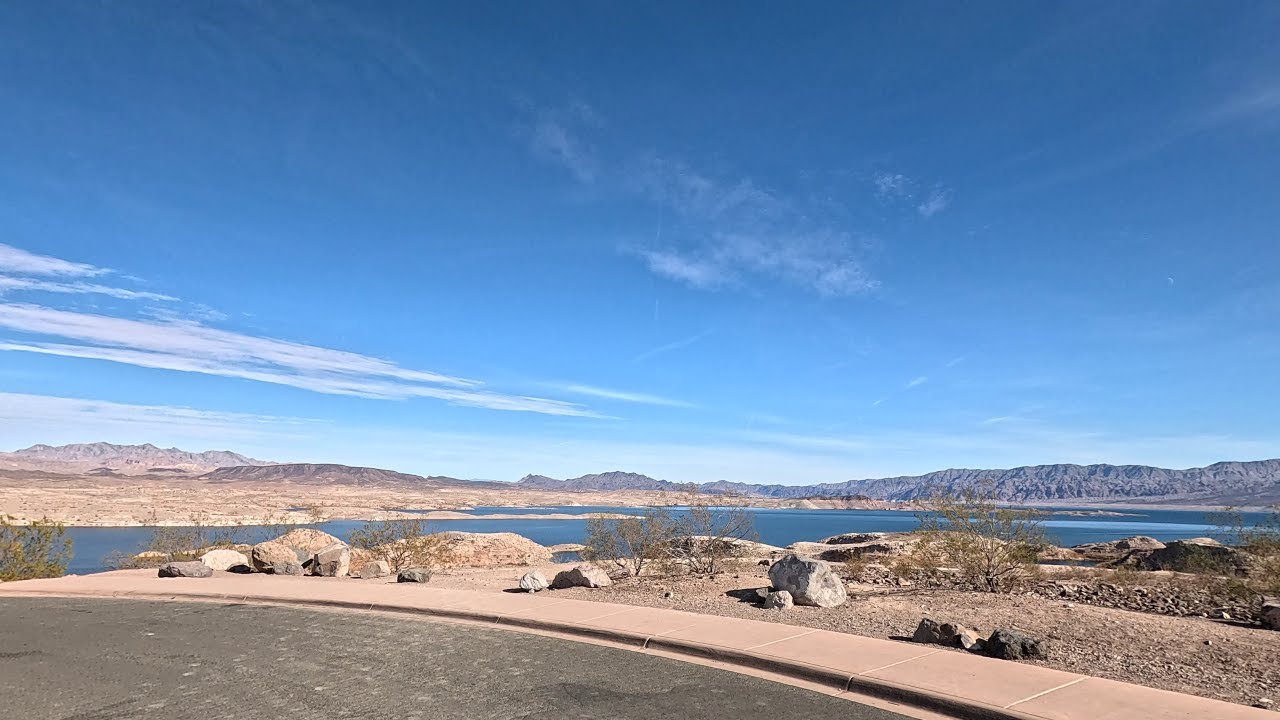 [4K] Driving Lake Mead Pkwy/Lakeshore Rd/Hoover Dam Access Rd, Las ...