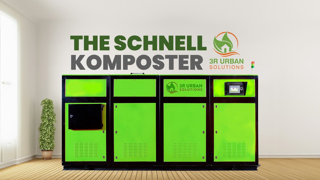 The Schnell Komposter by 3R Urban Solutions: Turn Food Waste into ...