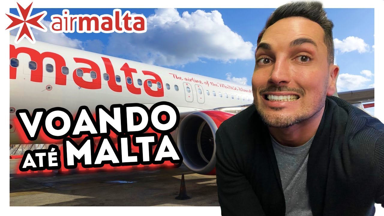 COMO É VOAR com a AIR MALTA na ECONÔMICA? - Estevam Pelo Mundo - YouTube