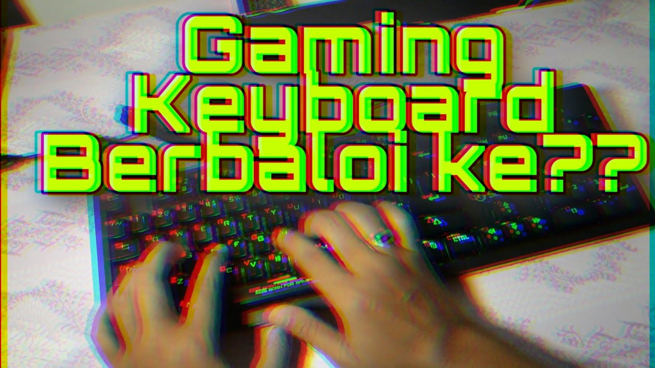 Gaming Keyboard SCORPION KG916 berbaloi ke tak berbaloi? # ...