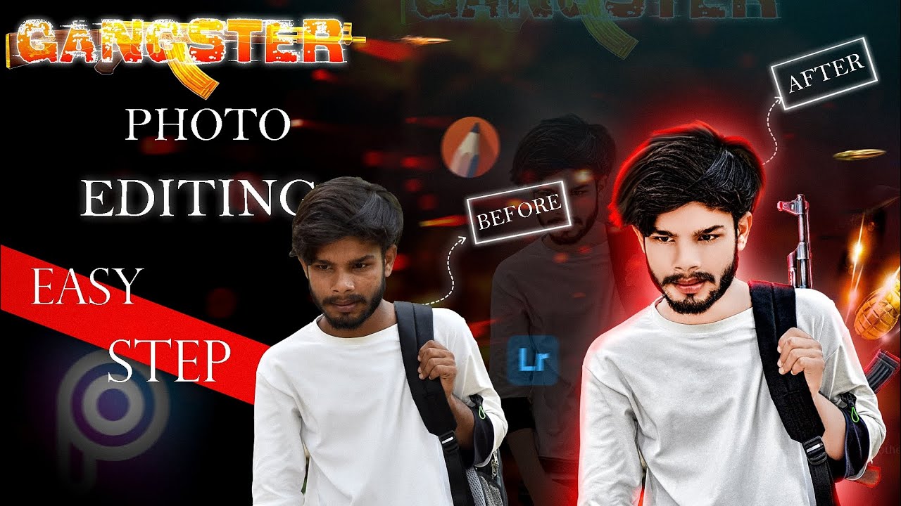 Gangster photo editing| how to Gangster photo editing || - YouTube
