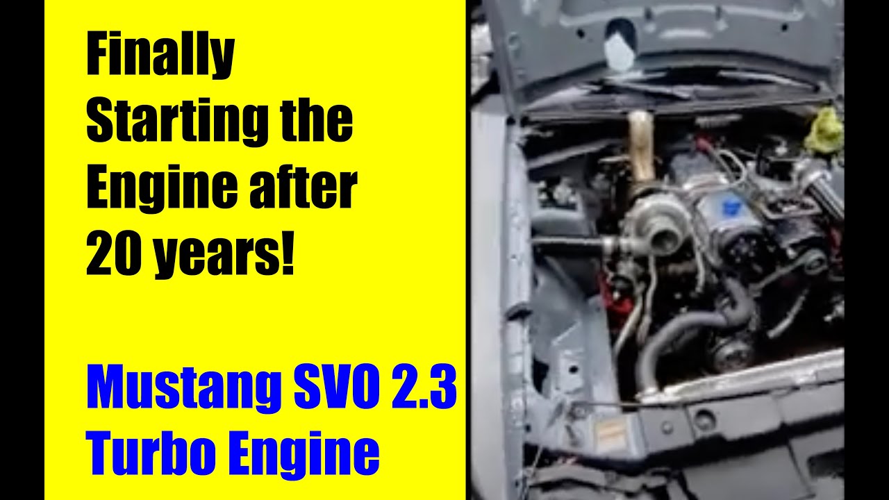 New Edge Mustang with 1985 SVO 2.3 Turbo Engine Issues - After Sitting ...