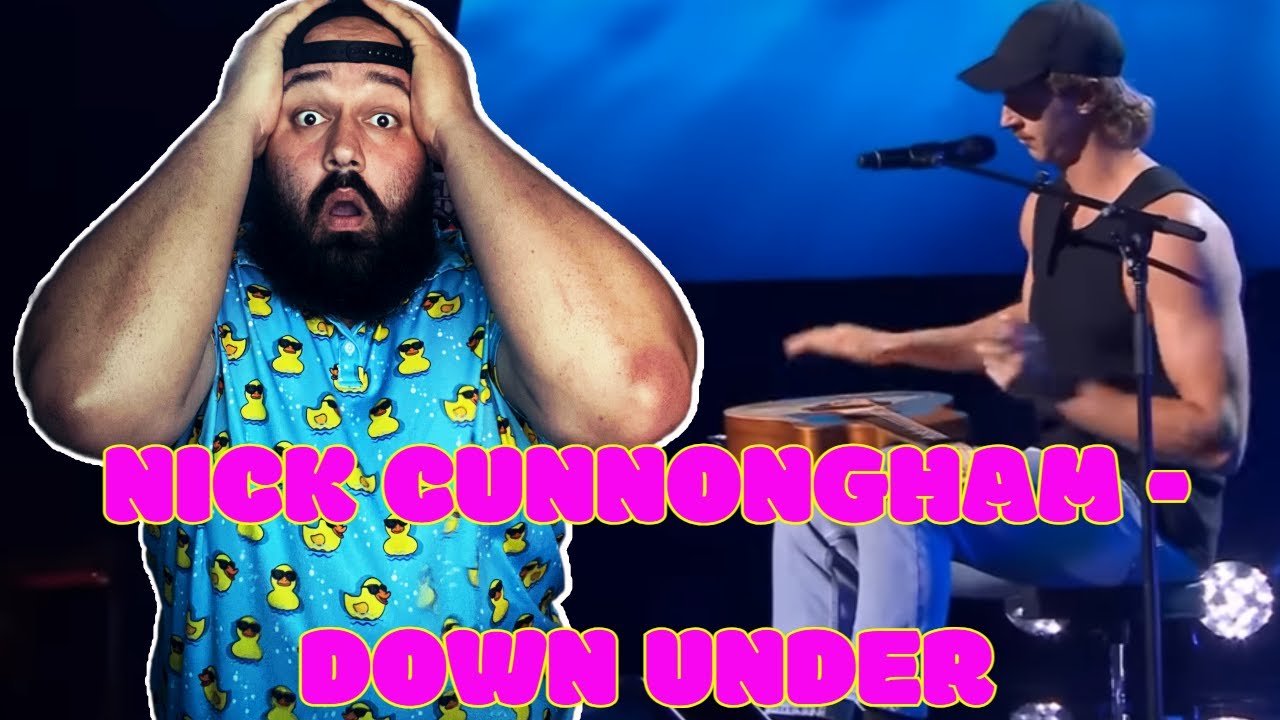 NICK CUNNINGHAM - DOWN UNDER | BLIND AUDITION & FULL SONG | REACTION - YouTube