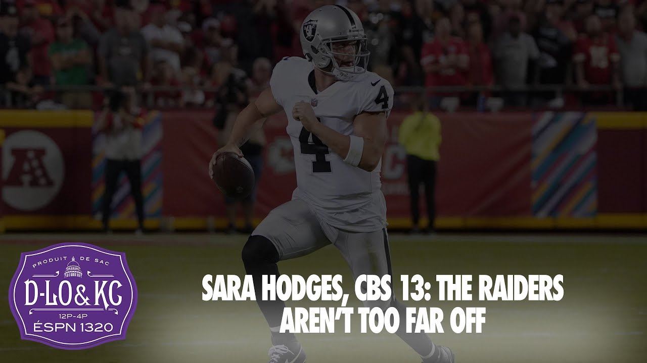 Sara Hodges, CBS 13 - The Raiders Aren't Far Off - YouTube