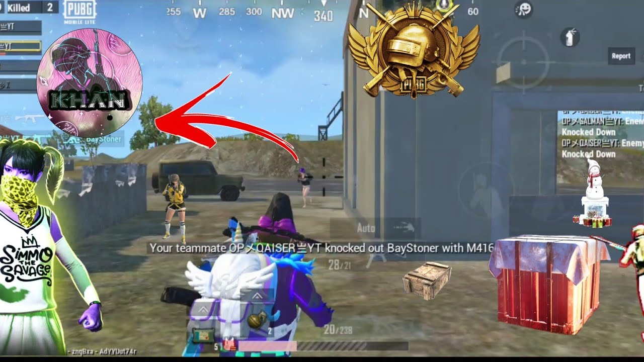 FULL RUSH GAMEPLAY | PUBG MOBILE LITE | 0.28.0 UPDATE 🥰 | OP SALMAN YT ...