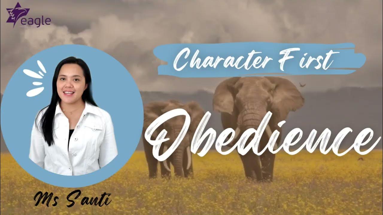 OBEDIENCE | Character First | Ms Santi - YouTube