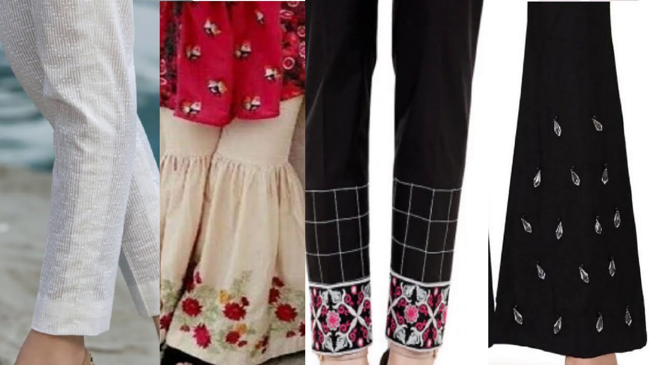 Latest Girls Fancy Trouser Designs | New Fancy Trouser Designs for ...