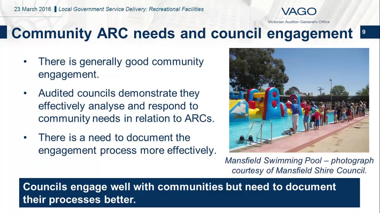 Local Government Service Delivery: Recreational Facilities - YouTube