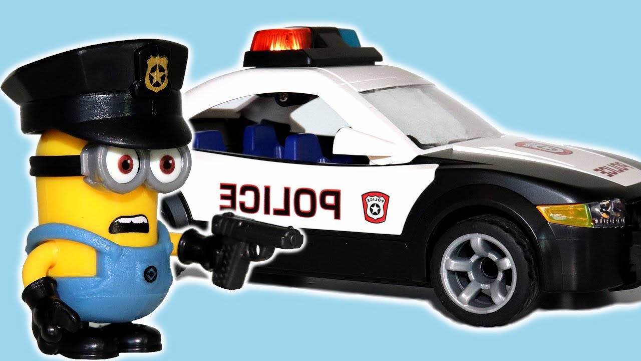 Minions se convierte en policía para Niños. Agarra villanos Playmobil ...
