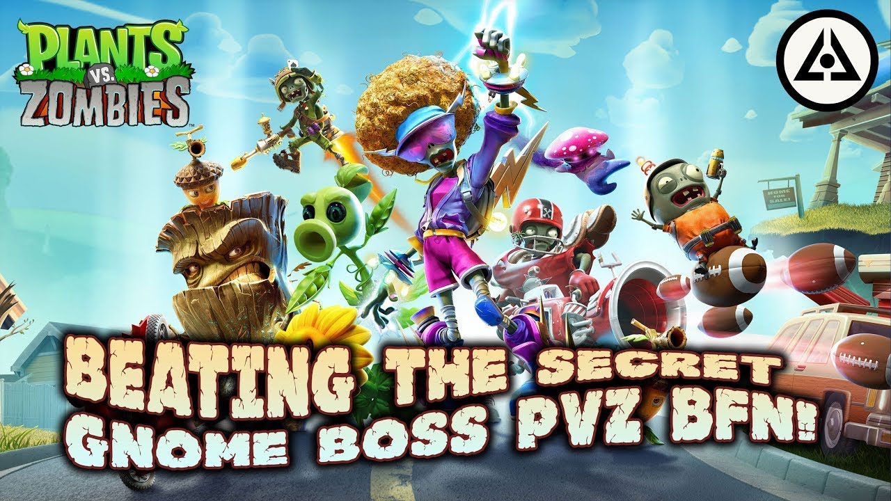 Plants vs. Zombies Battle for Neighborville - Beating the secret gnome ...
