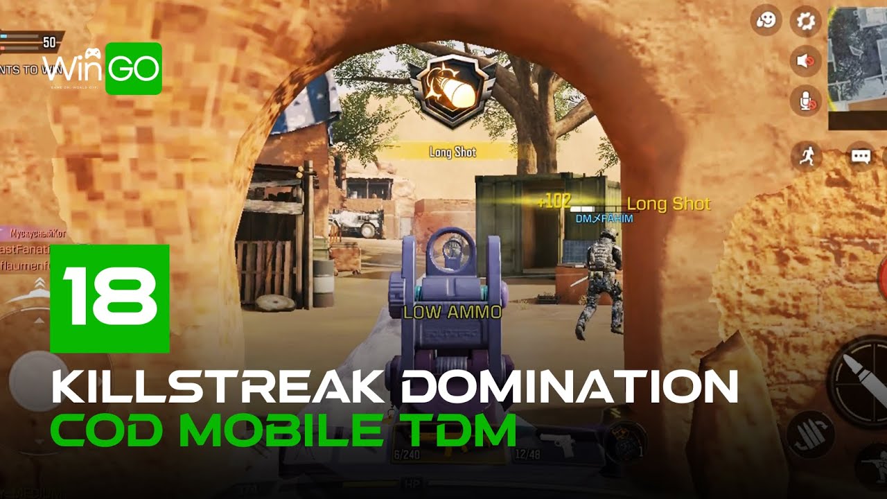 Unstoppable Killstreak Madness! 18 MAX STREAK in Team DM | COD Mobile Collateral Strike Gameplay ...
