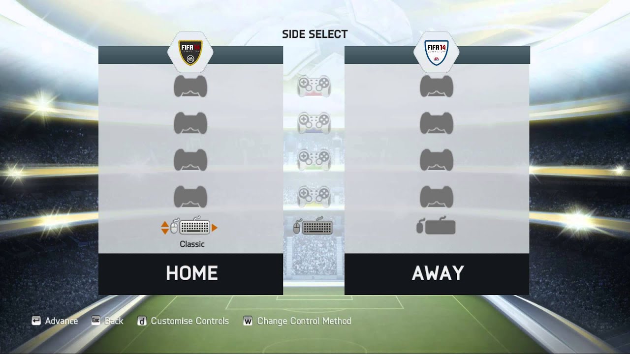FIFA 14 - Side Select (1080p) - YouTube