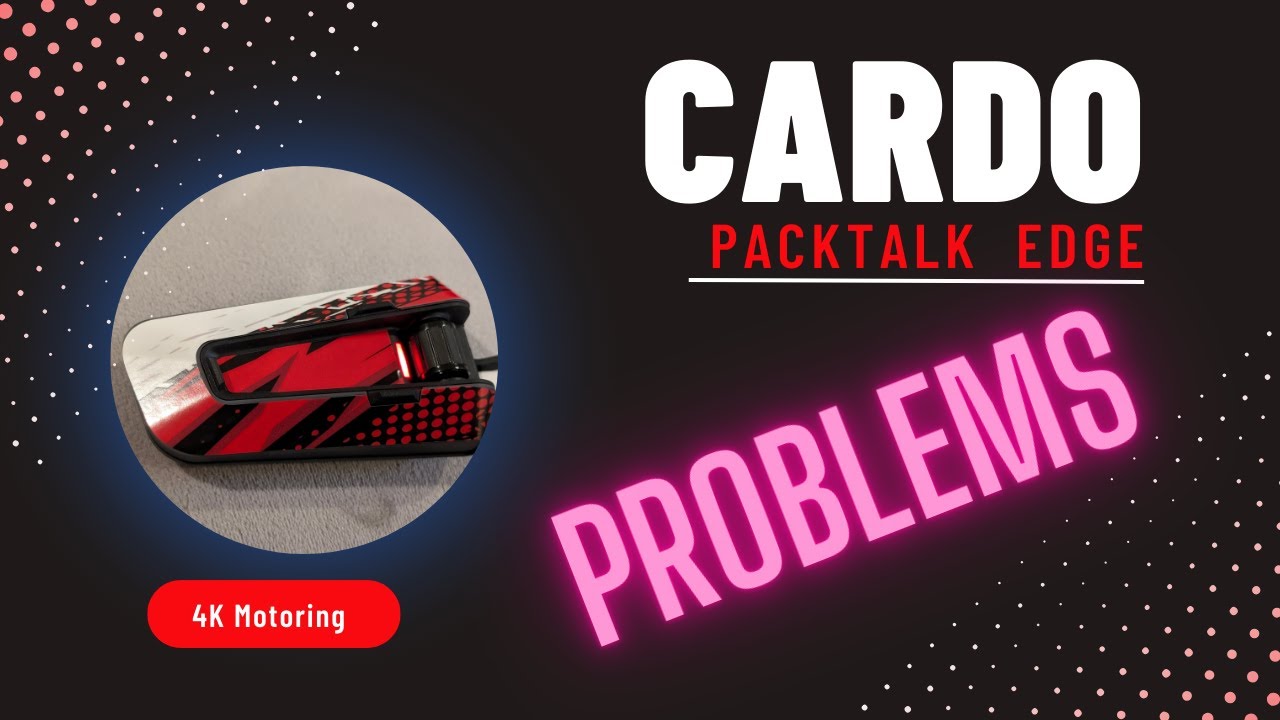Cardo Packtalk Edge Problems - YouTube