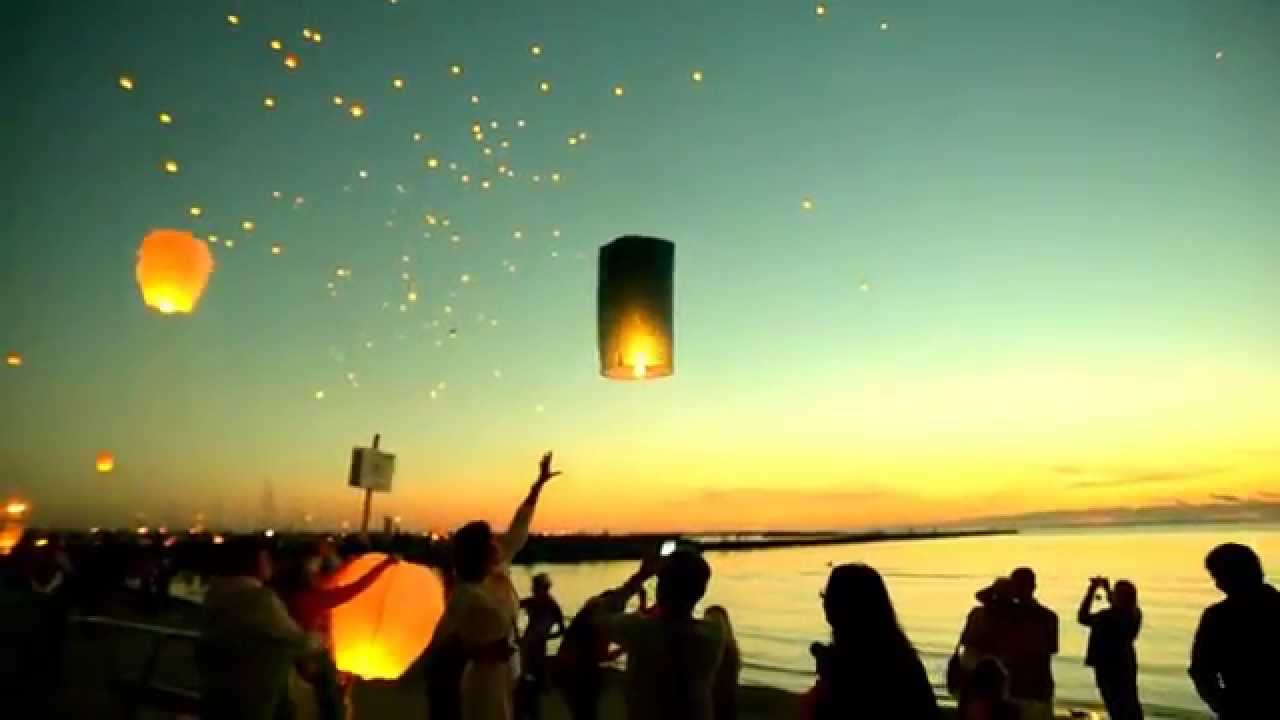 Chinese Sky Lantern Festival Beautiful Sight YouTube Chinese Sky Lantern Festival Beautiful Sight YouTube