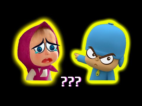 10 Pocoyo & Masha \