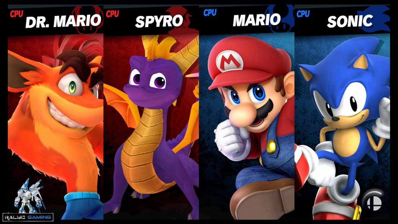 Crash & Spyro vs Mario & Sonic - YouTube