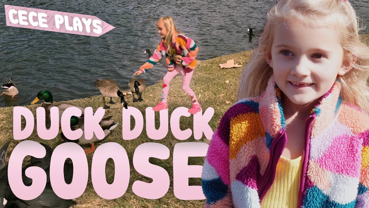 Family Fun Cece and the Family Play Duck Duck Goose At Duck Pond! ⭐ ...