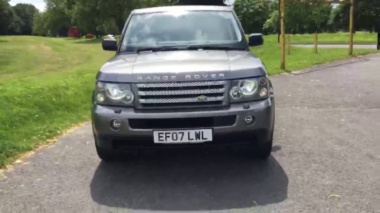Grey Land Rover Range Rover Sport 3.6 TDV8 HSE Turbo Diesel Auto ...