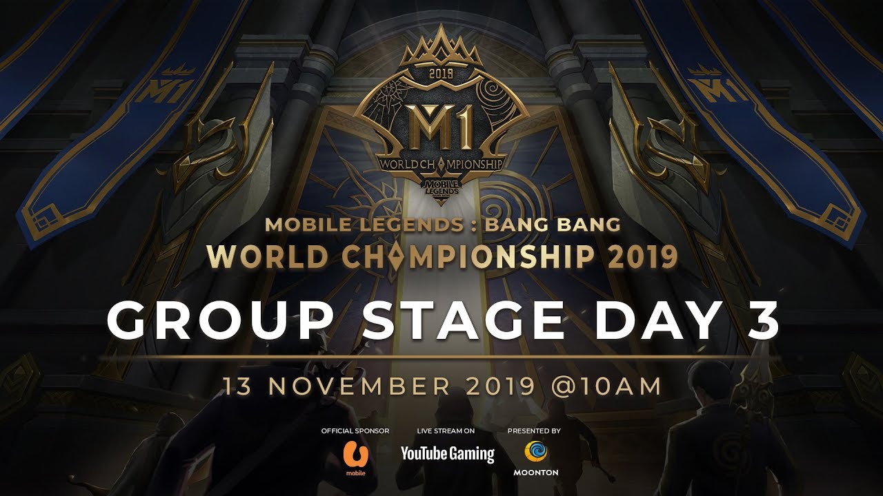 VOD : MLBB World Championship 2019 Day 3 Group Stage C - YouTube