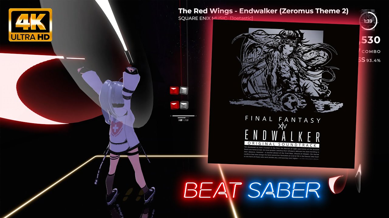 【Beat Saber】The Red Wings - Endwalker (Zeromus Theme 2) [FFXIV OST ...