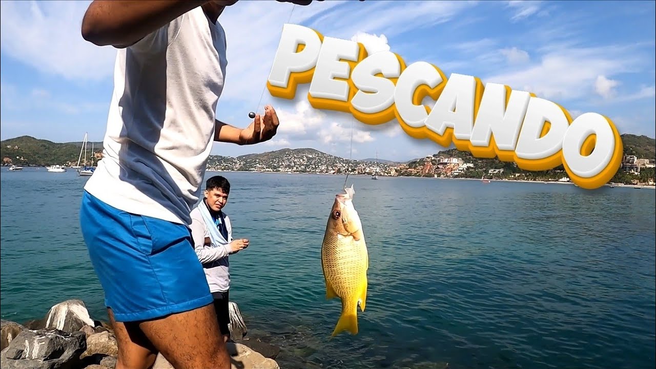 ASÍ PESCAMOS EN ZIHUATANEJO 🎣/ Sacamos pargo coconaco| Josueflin - YouTube